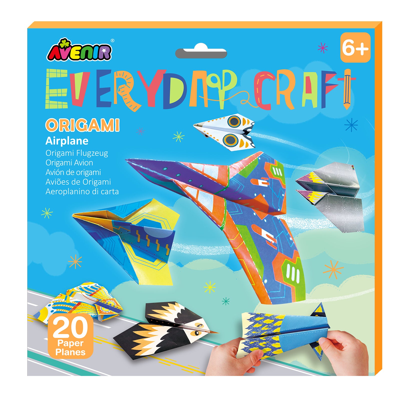 Everyday Craft Origami Airplane – KidAntics