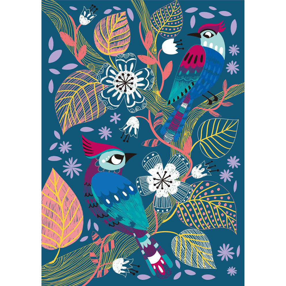 A4 Scratch Book - Secret Garden – KidAntics